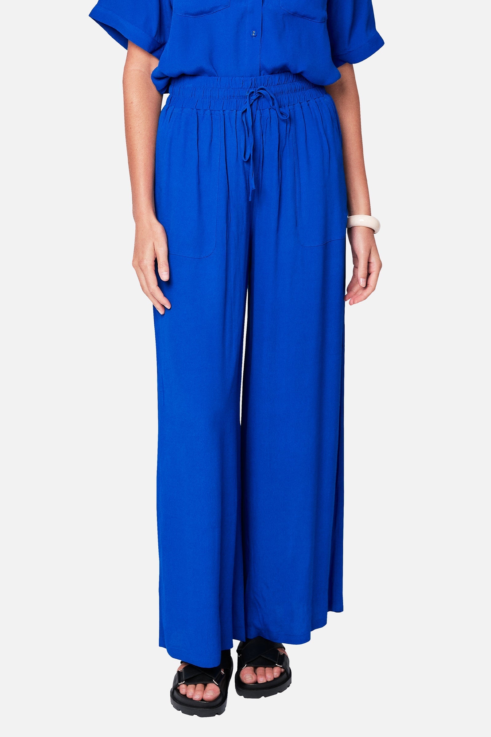 Palazzo Pants COBALT BLUE – UNE PIECE